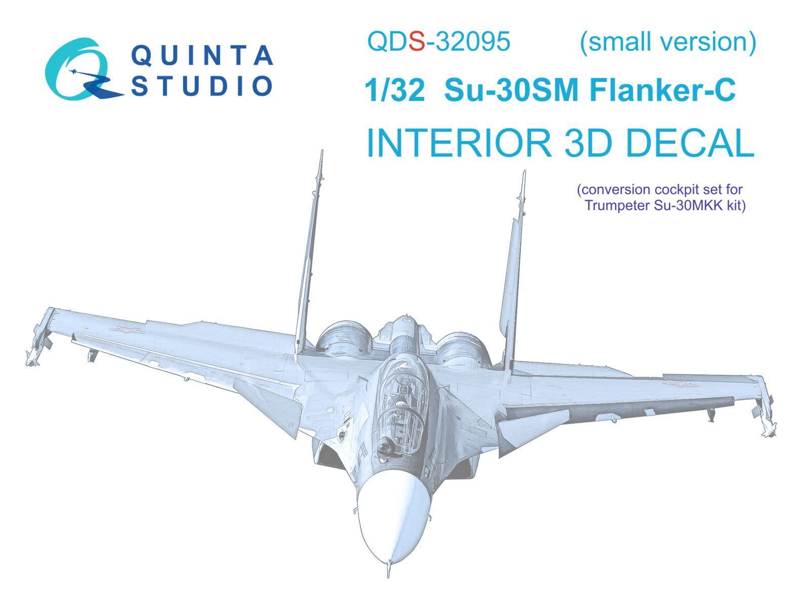 1:32 Su-30SM 3D-Printed & coloured Interior on decal paper (conversion ...