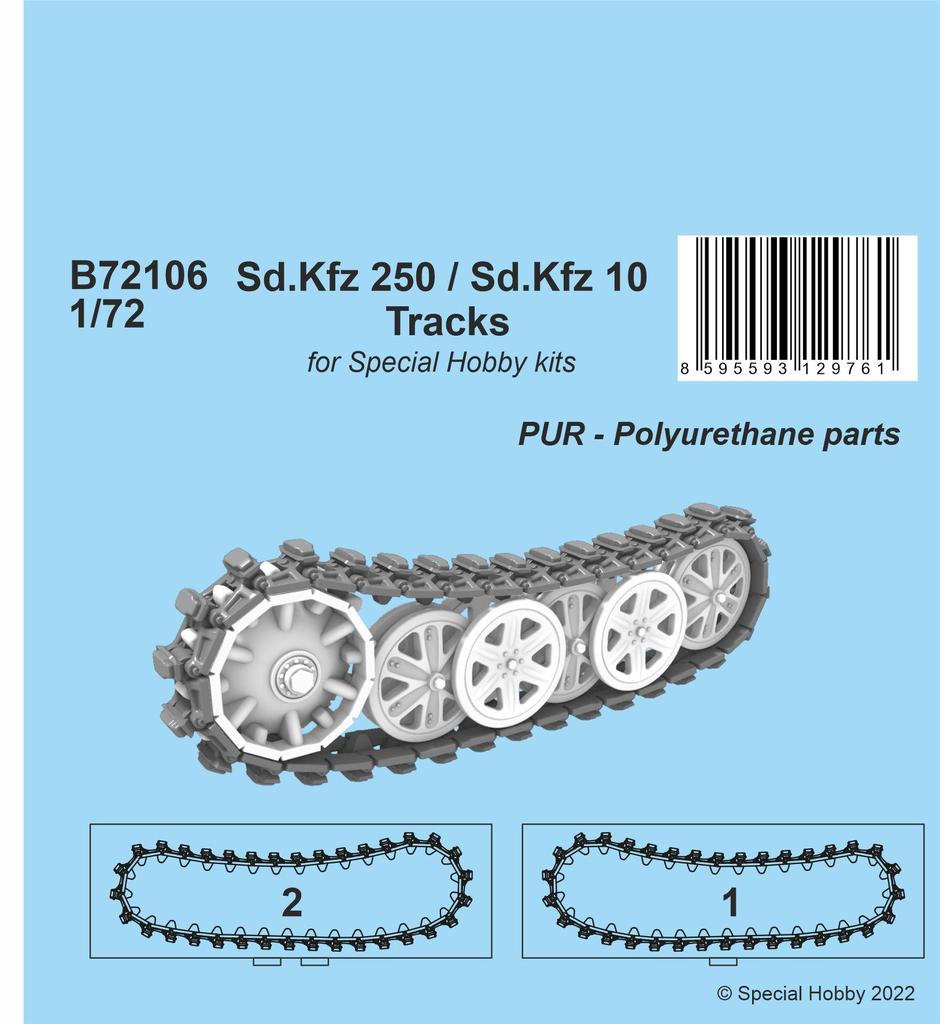 1:72 Sd.Kfz 250 Tracks