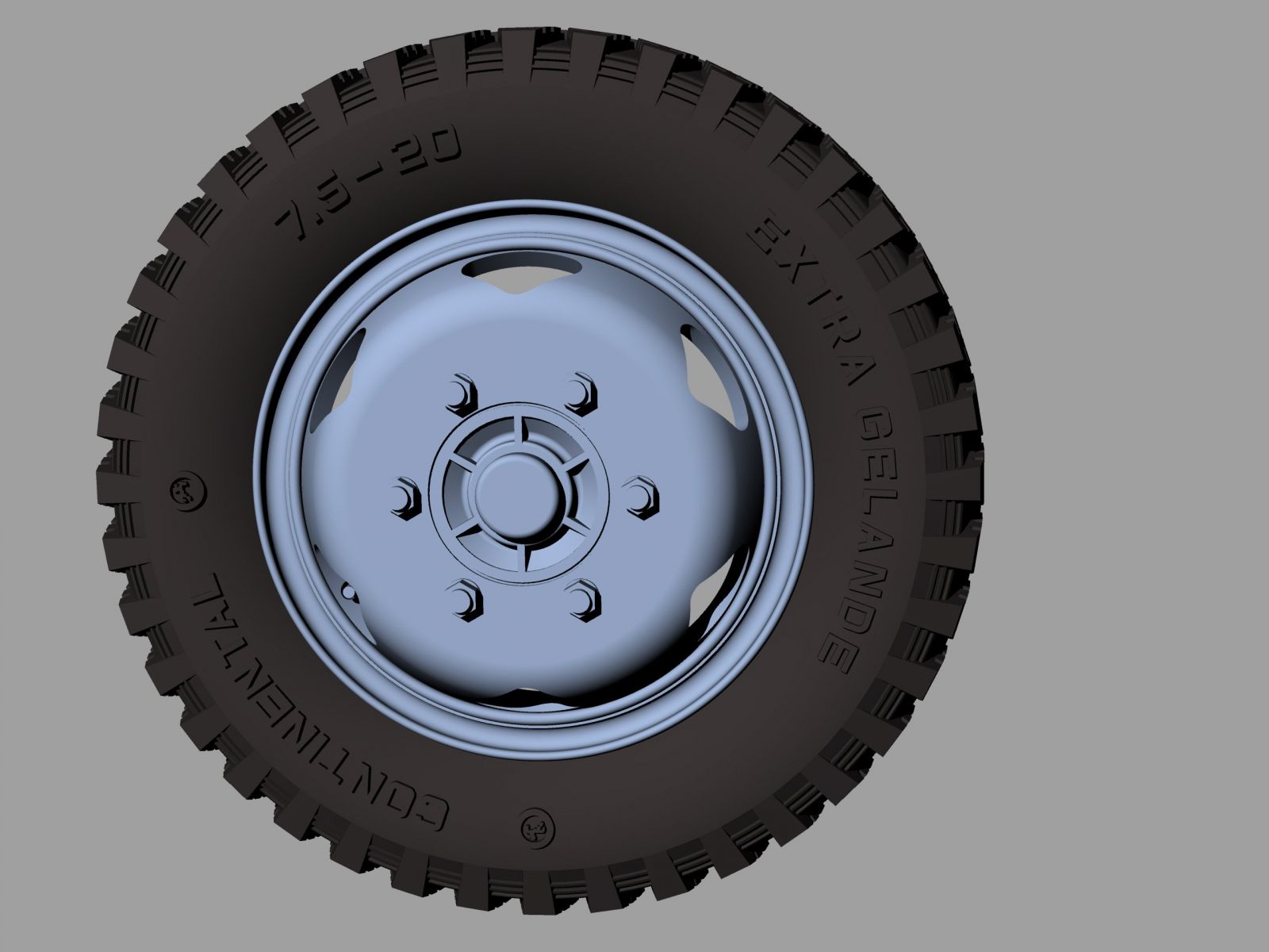 1:35 Opel Blitz Road Wheels Early (Gelande Pattern)