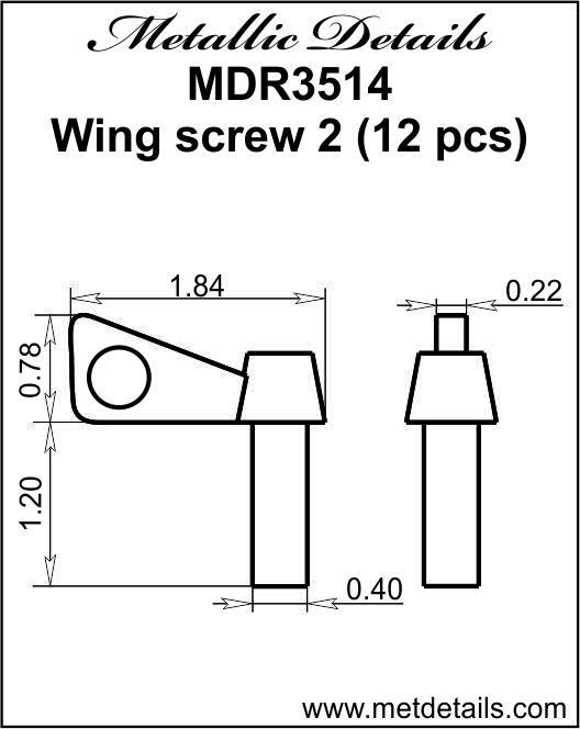 1:35 Wing screw 2