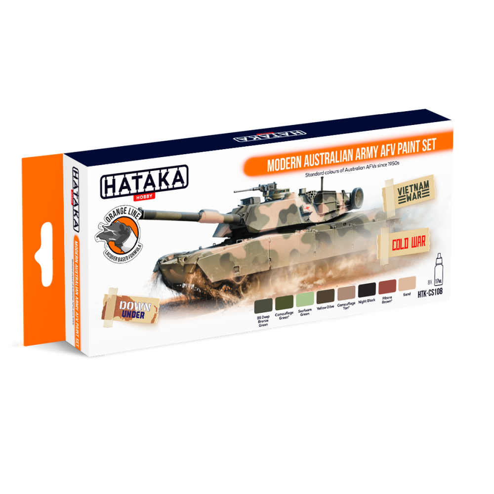 Modern Australian Army AFV paint set