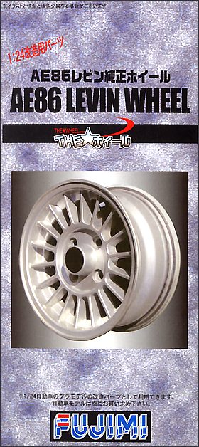 1:24 Toyota AE86 Levin Wheel Set (4 wheels and tires)