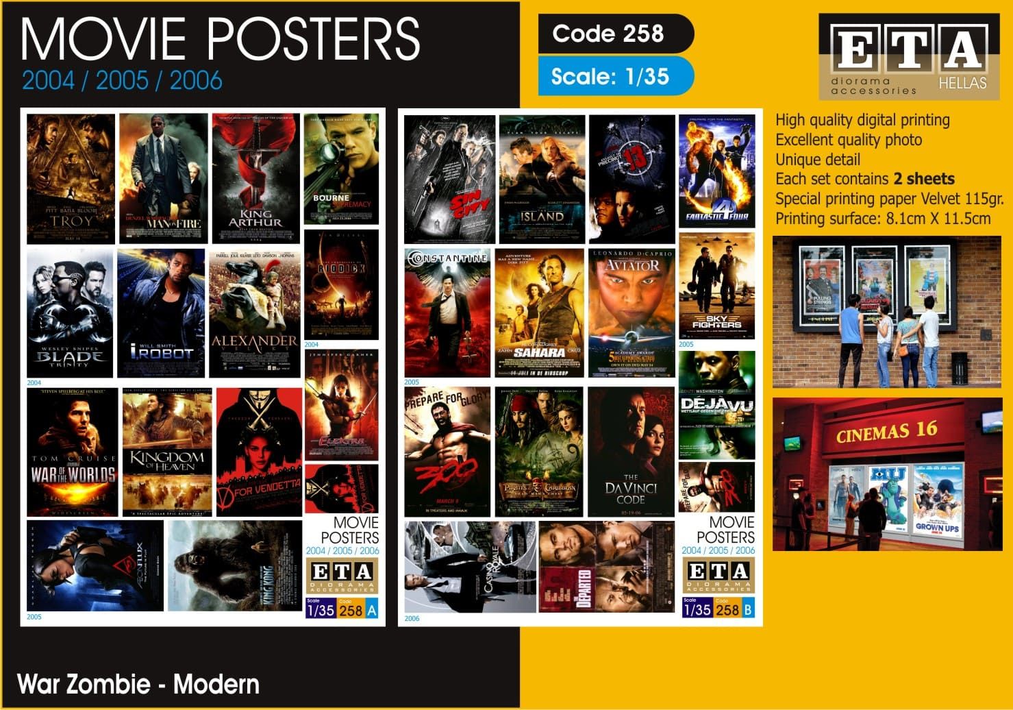1:35 Movie Posters - 2004 / 2005 / 2006