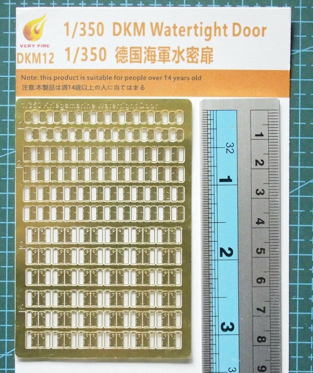 1:350 Photo-Etched Watertight Door