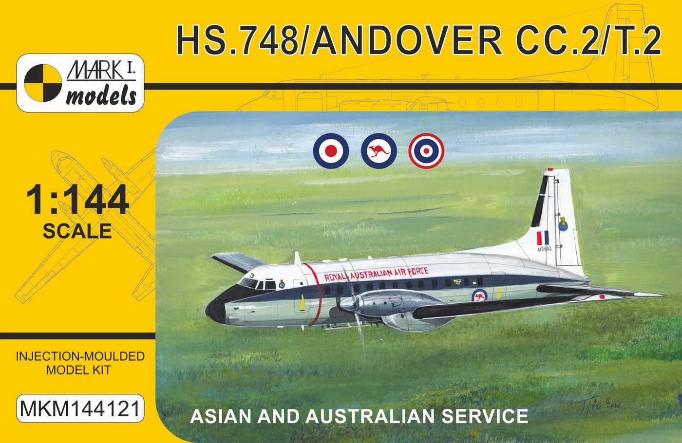 1:144 Hawker-Siddeley HS.748 Andover Military ‘Asia & Australia' (RAF ...