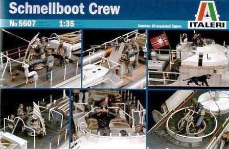 1:35 S-100 Schnellboot Crew