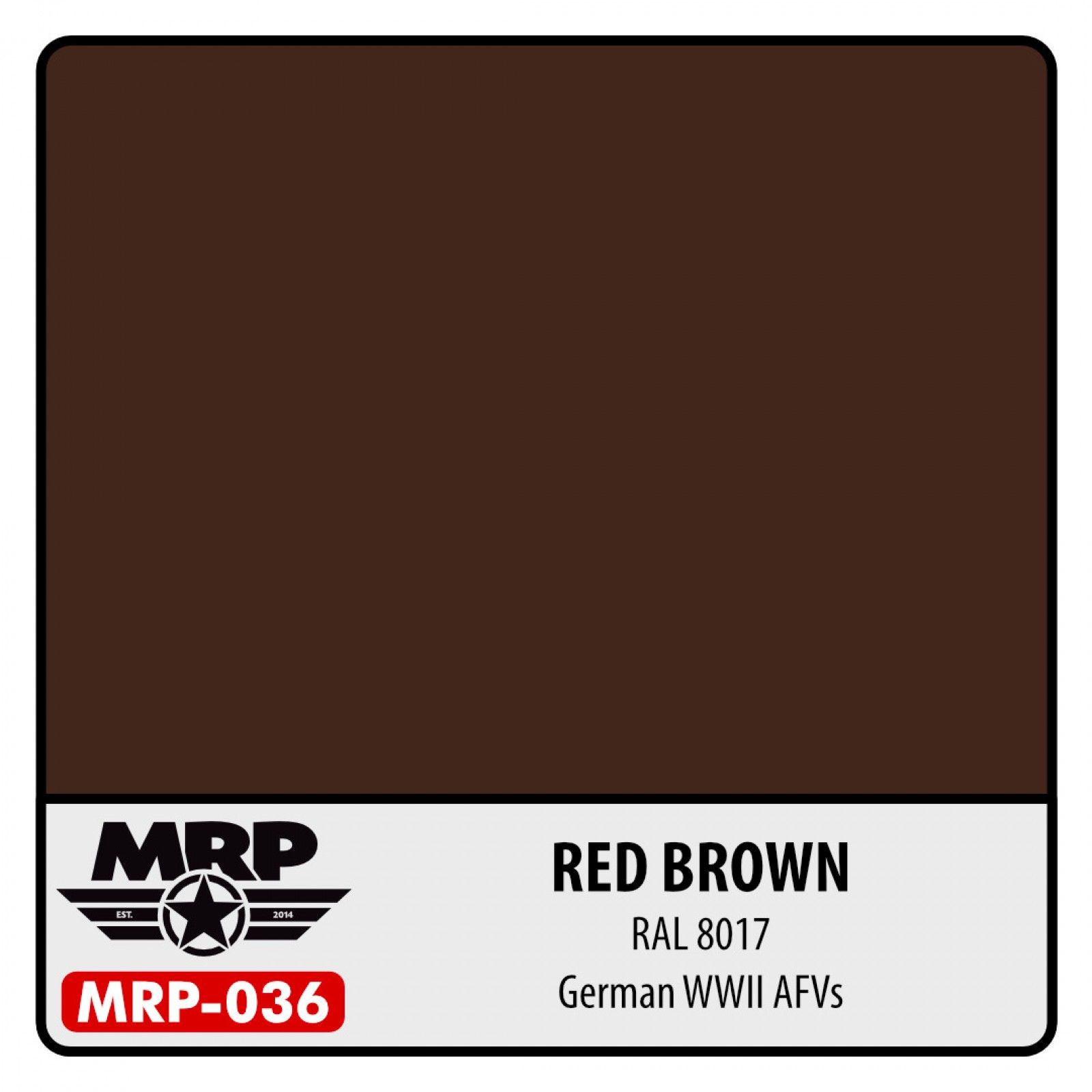 Red Brown RAL 8017 