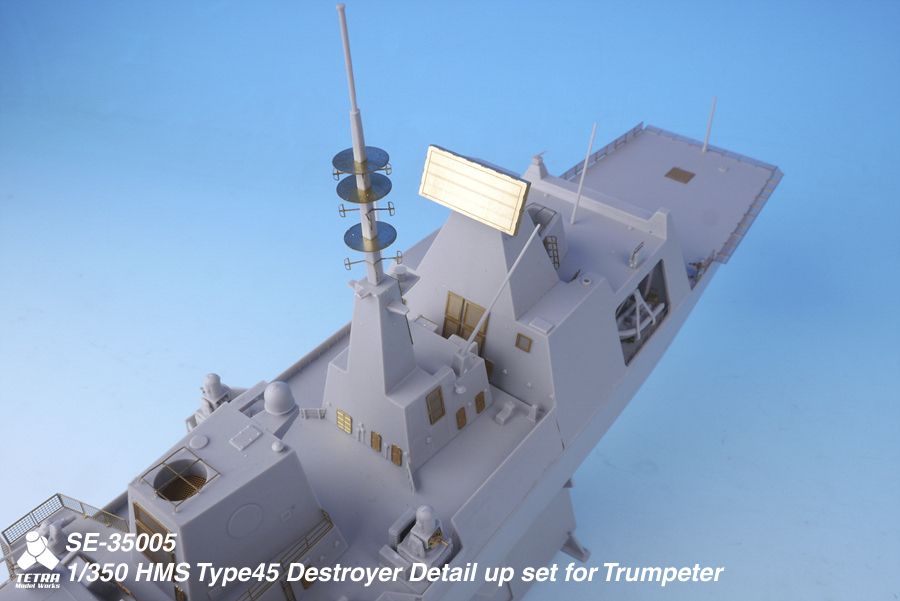 1/350 HMS Type45 Destroyer Detail up set for Trumpeter