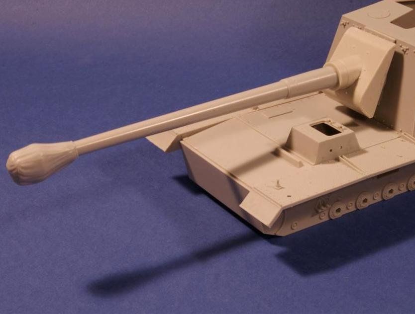1:35 Kanone 40 Barrel with Canvas Cover Tank Destroyer Sturer Emil