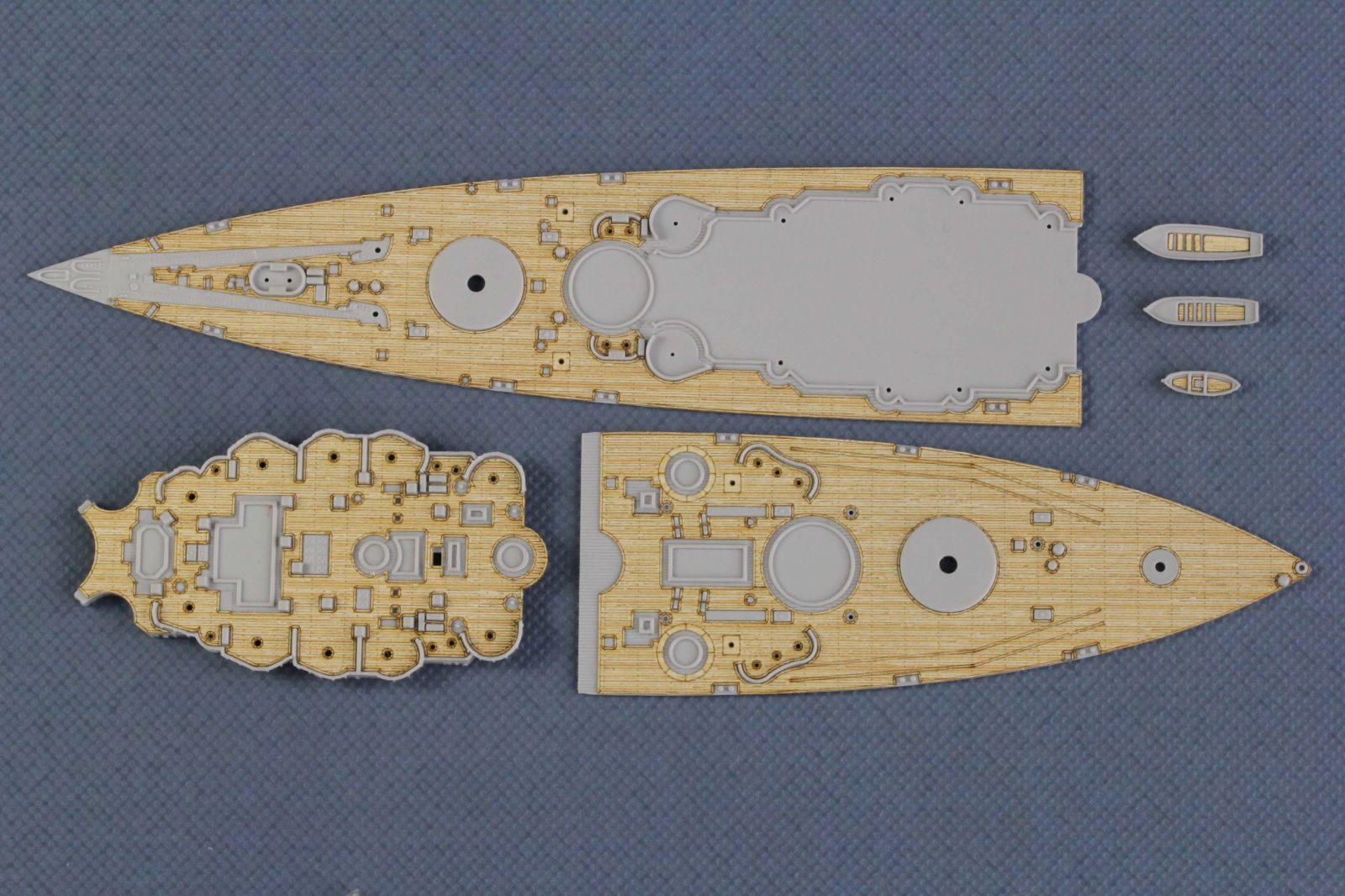 1:700 USS Colorado BB-45 1944 (For Trumpeter 05768)