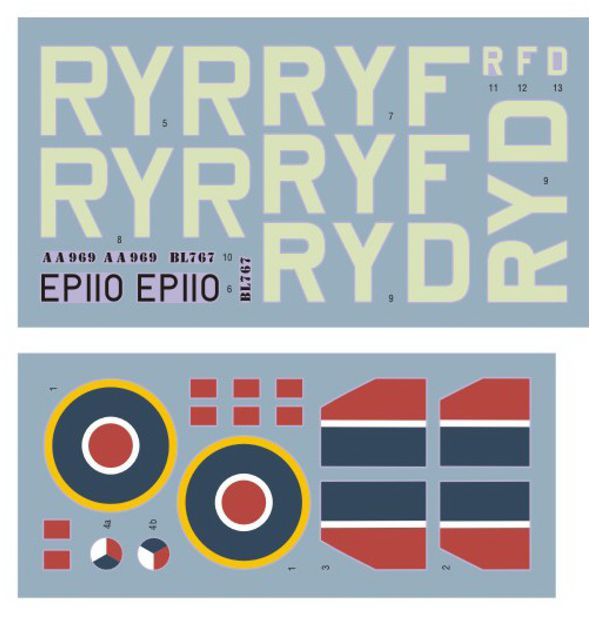 1:32 Spitfire Mk.VB No.313 (Czechoslovak) Sqn "Operation Starkey"