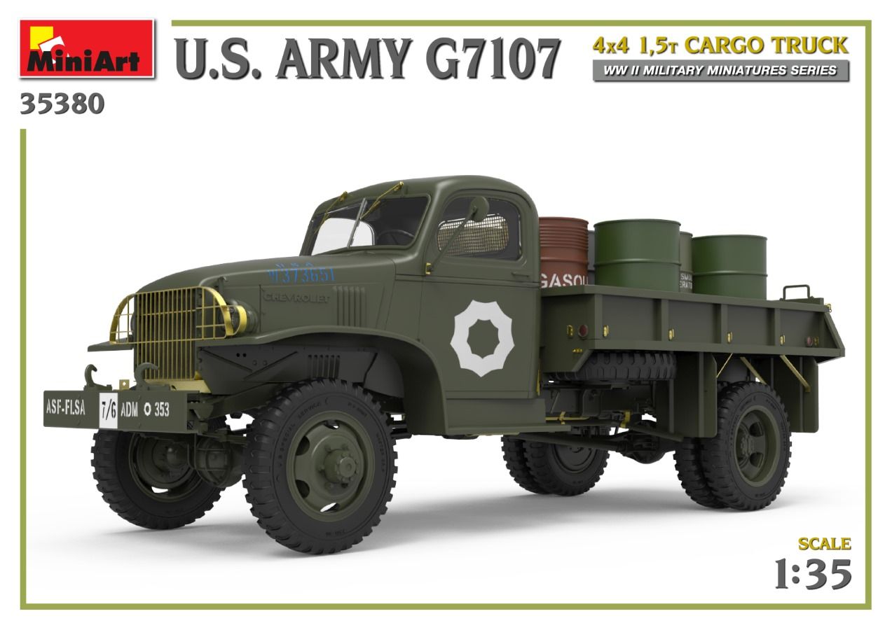 1:35 U.S. ARMY G7107 4X4 1,5t CARGO TRUCK