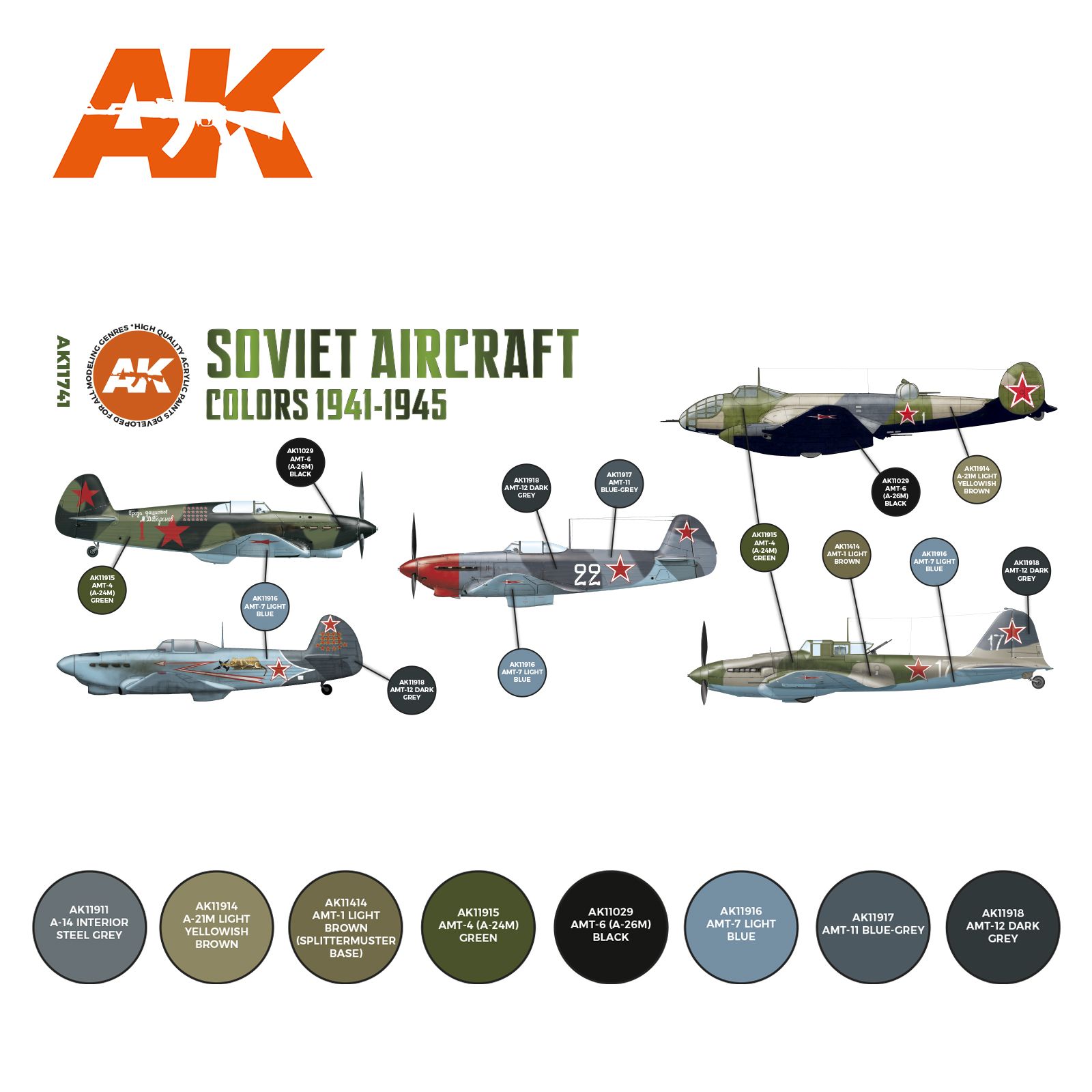SOVIET AIRCRAFT COLORS 1941-1945