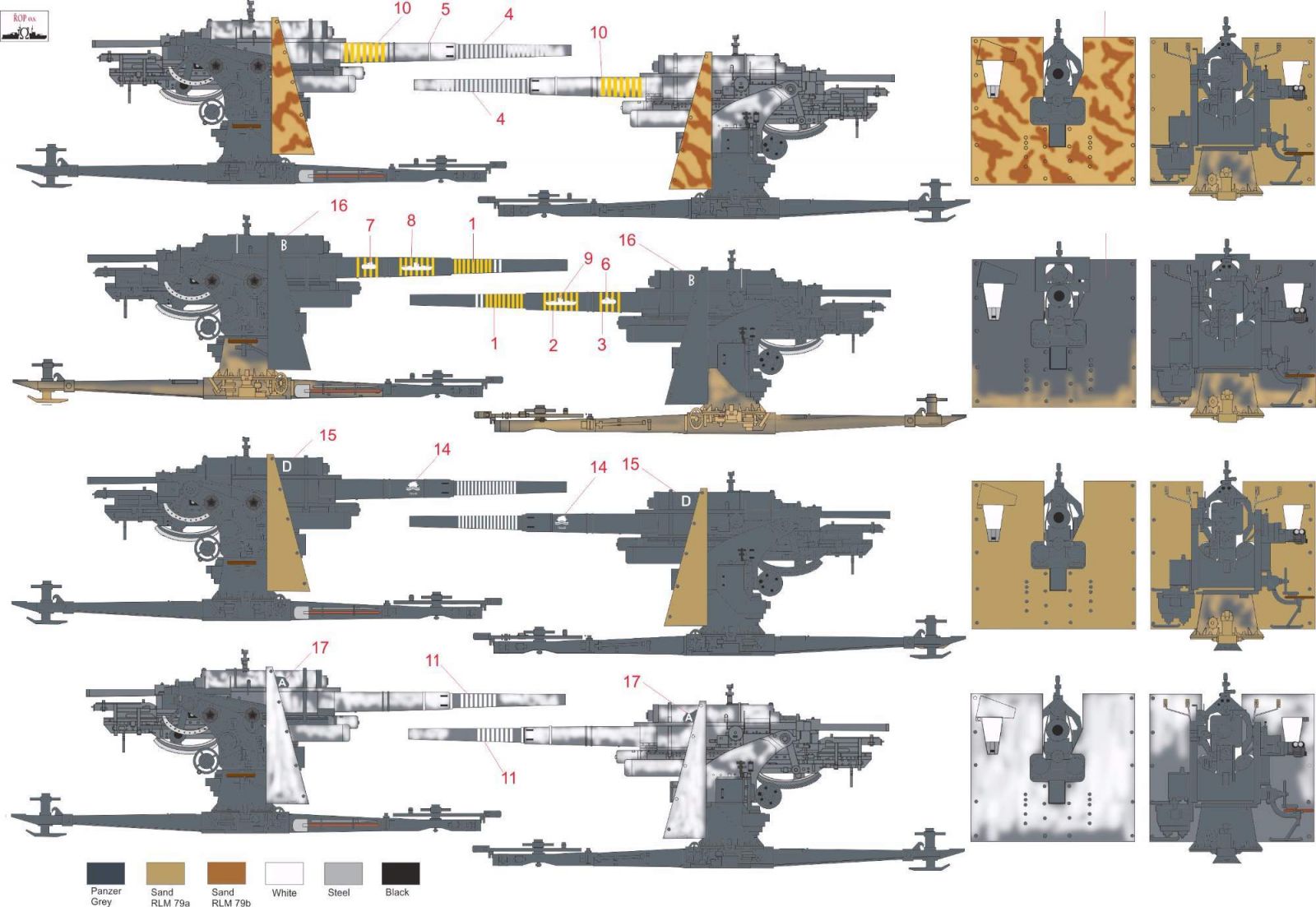 1:72 German 88mm Flak 18,36 - Flak on the Eastern Front