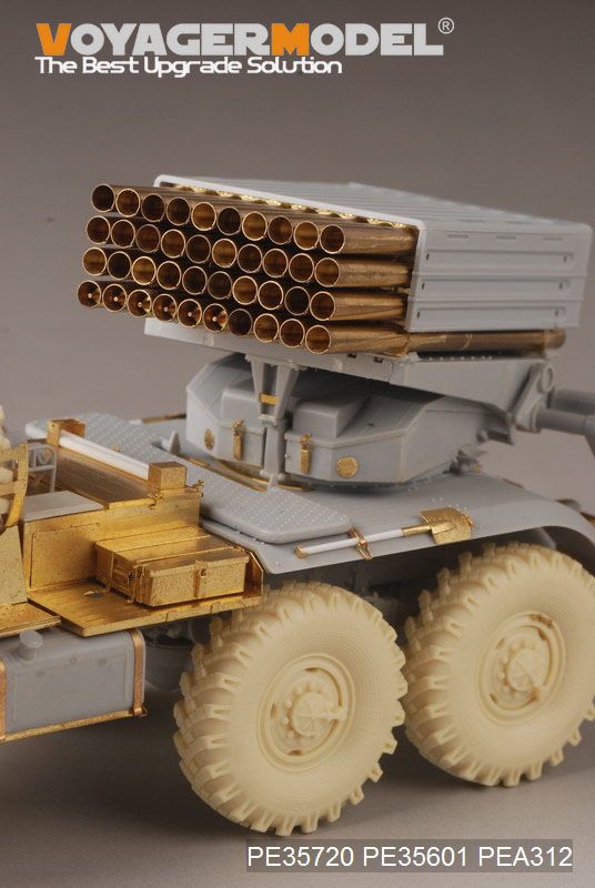 1:35 Modern Russian BM-21 Grad Multiple Rocket Launcher Late Basic (For ...